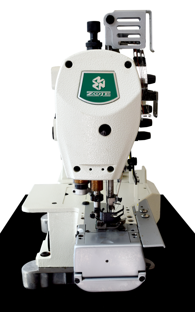 Feiyue. Maquina de costura de collarete de 3 agujas para material ...